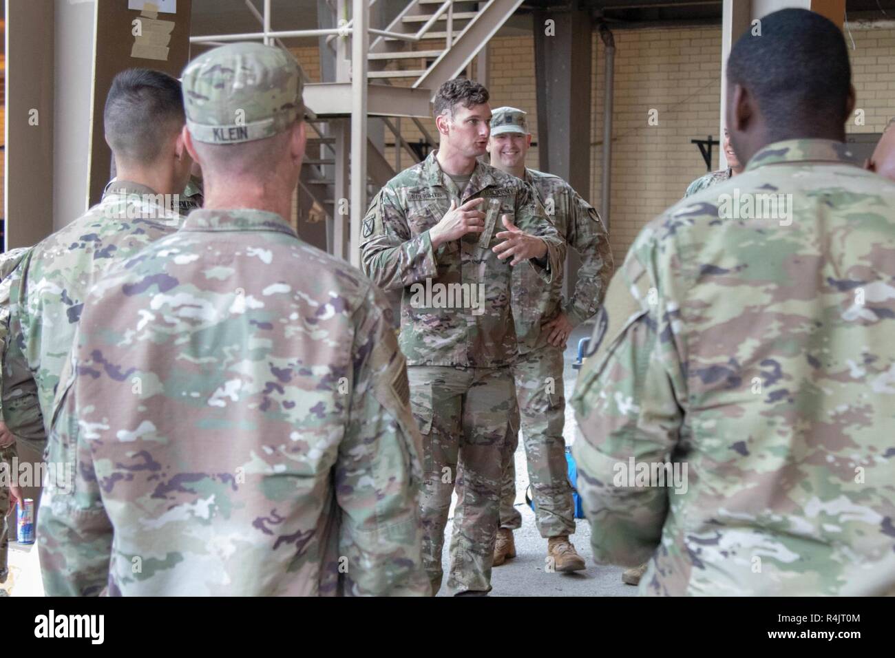 Staff Sgt. Timothy Speights, a platoon sergeant from the 41st Route ...