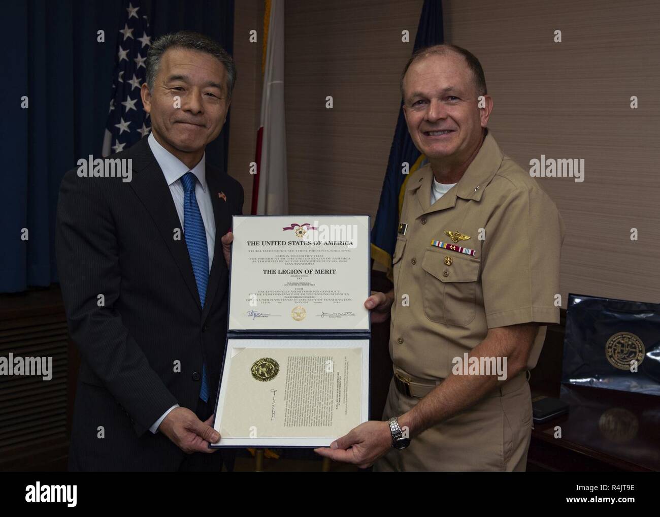 YOKOSUKA, Japan (Oct. 31, 2018) Rear Adm. Greg Fenton, commander of U.S ...