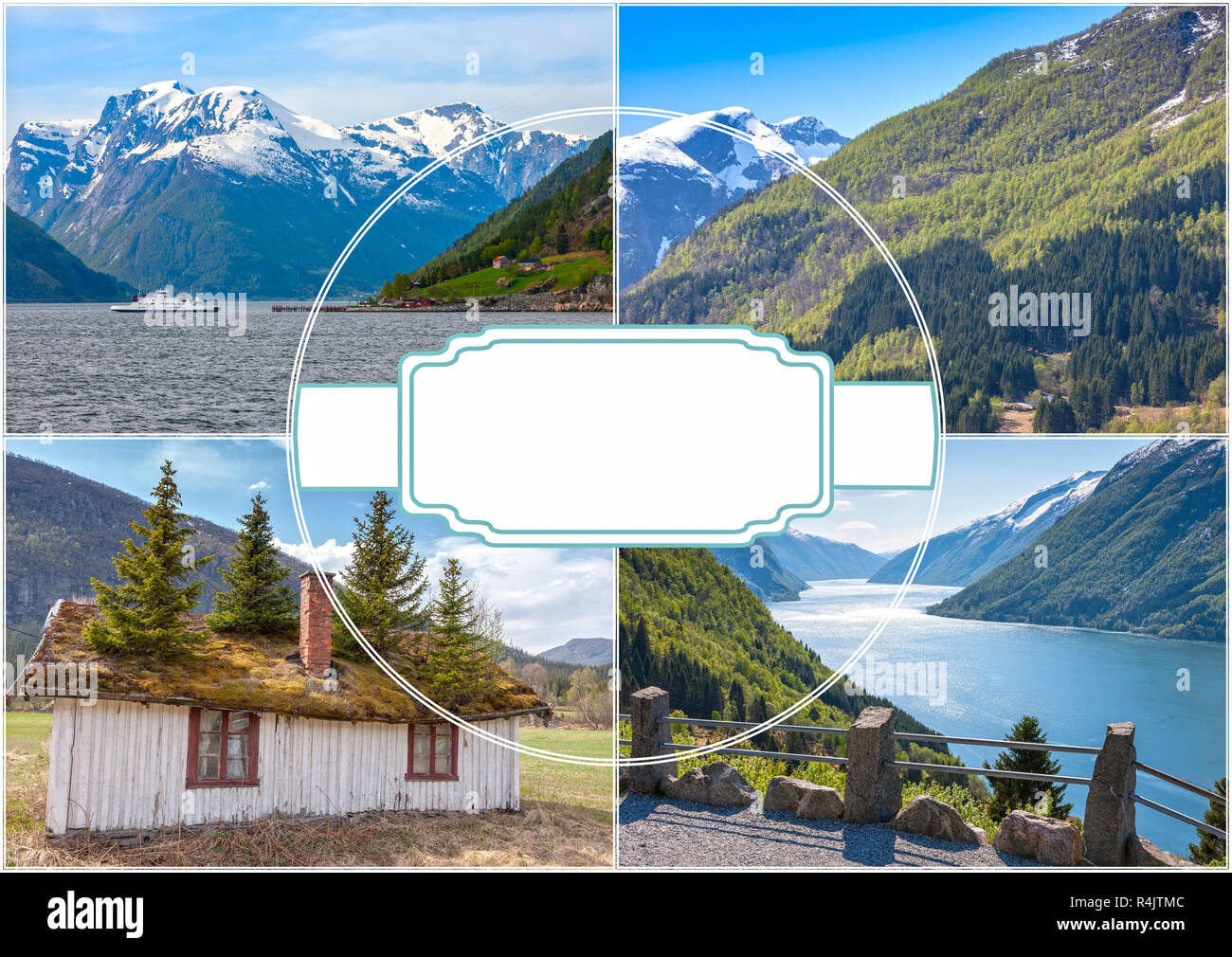 scenic landscapes of the Norwegian fjords Stock Photo - Alamy