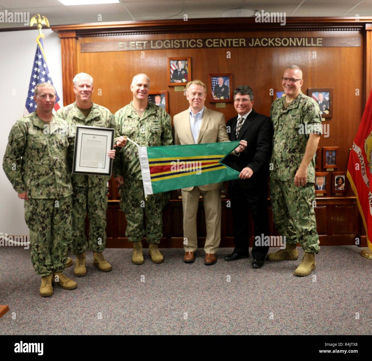 From left to right: Master Chief Petty Officer Eric Smith, command ...