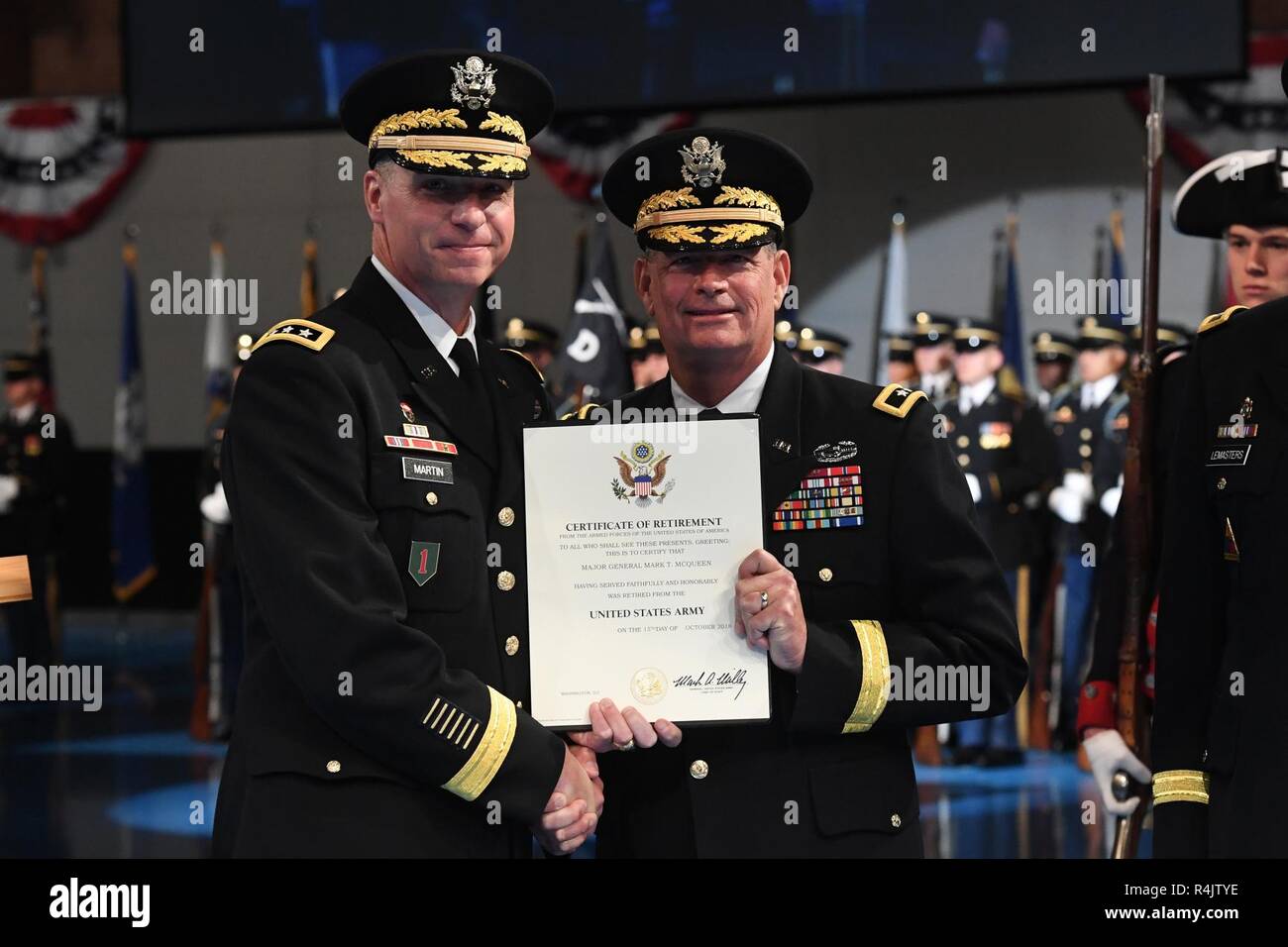 Former Commander, 108th Training Command, U.S. Army Maj. Gen. Mark T ...