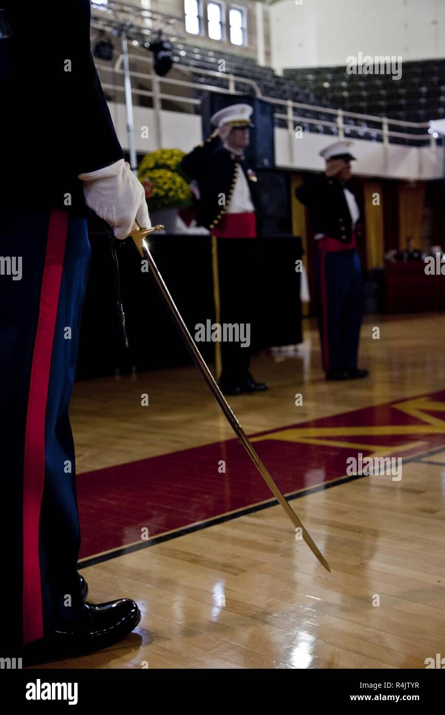 U.S. Marines with Marine Corps Combat Service Support Schools (MCCSSS ...