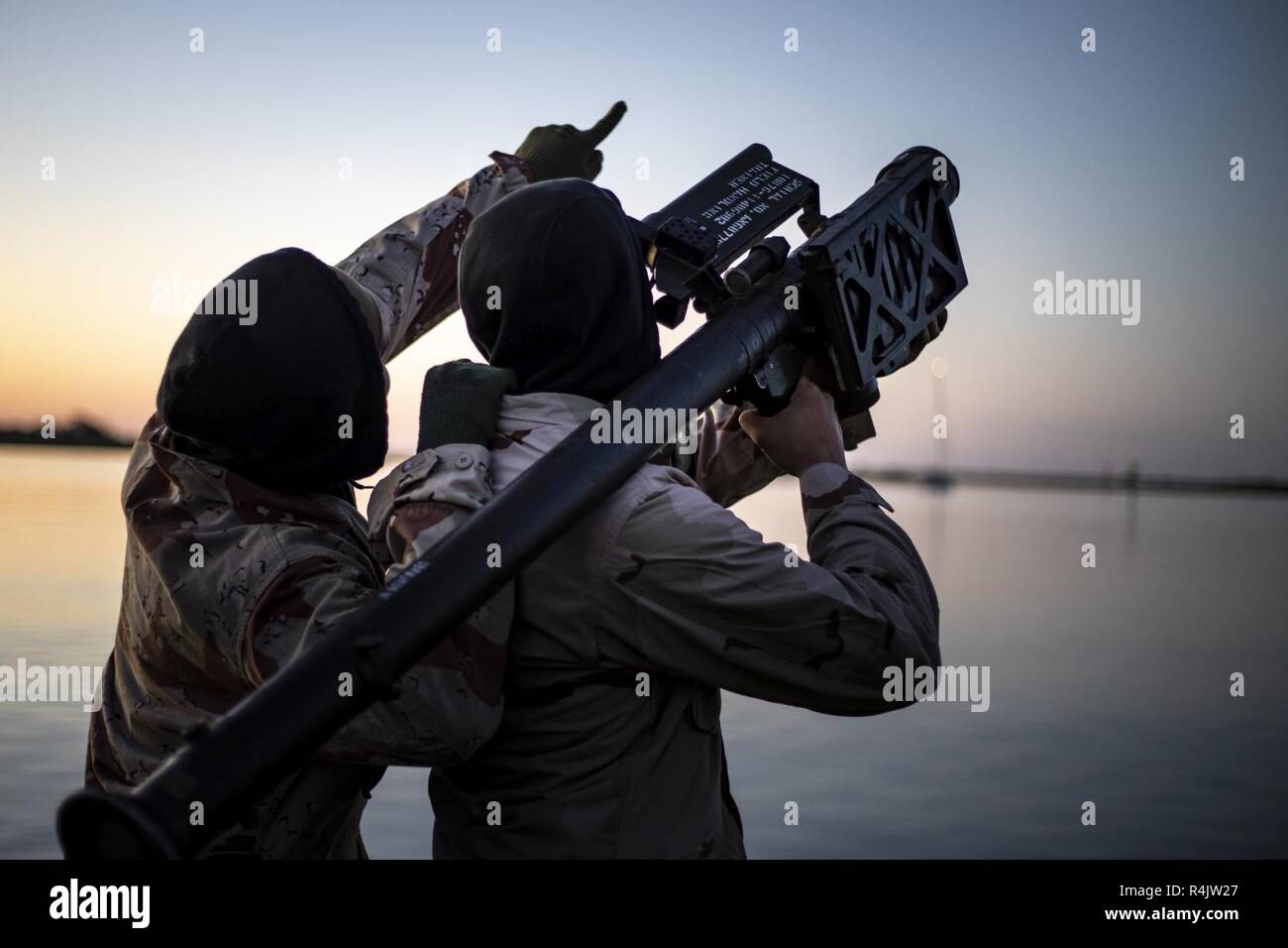 Cpl. Pierre Ponce, a team leader with 2nd Low Altitude Air Defense ...