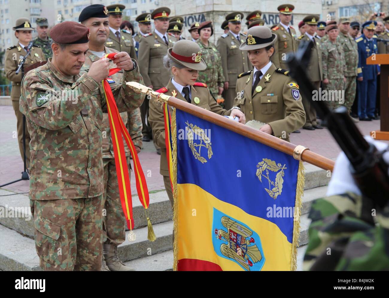 Brig. Gen. Toma Dorin, commander of the Romanian Operational Army ...