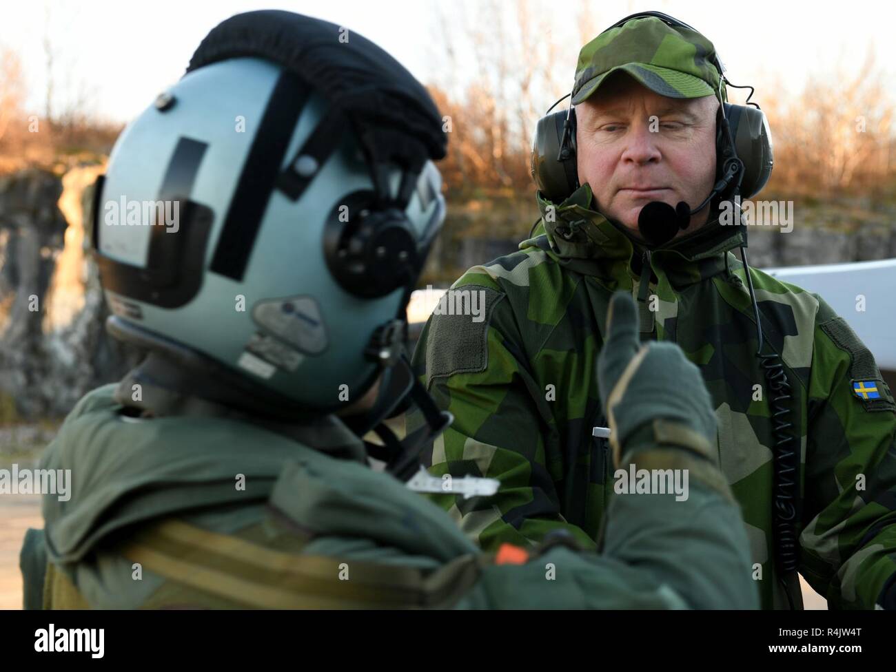 Swedish air force pilots hi-res stock photography and images - Alamy