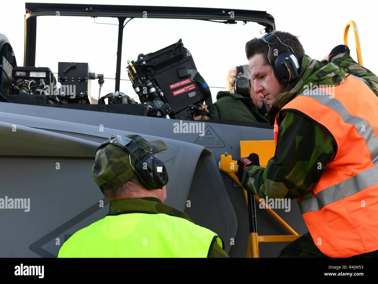Swedish air force pilots hi-res stock photography and images - Alamy