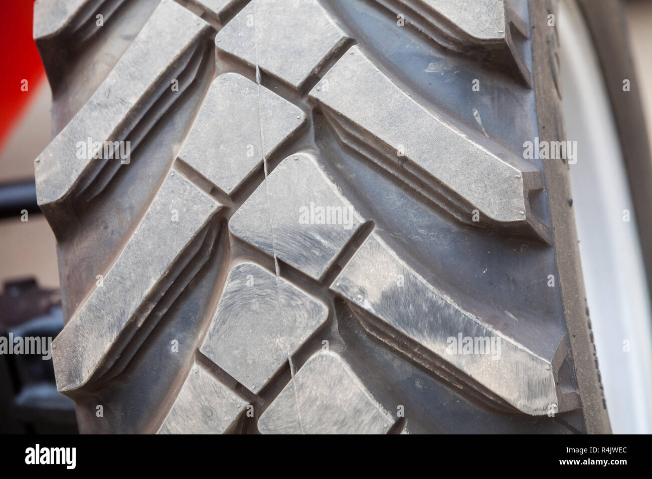 Big truck tire close-up Stock Photo - Alamy