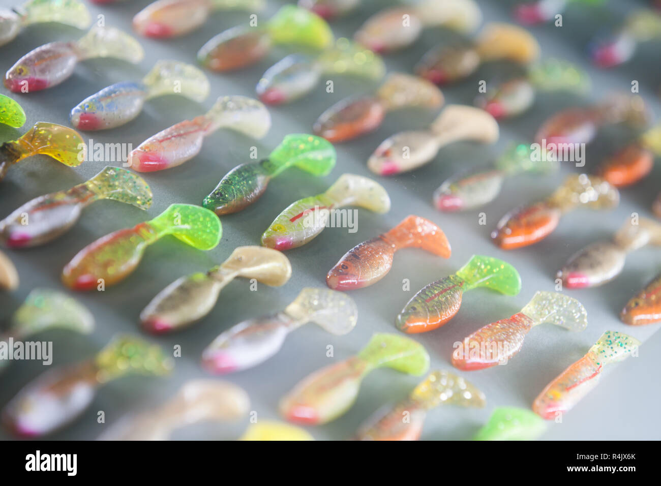 Jelly fishing lures Stock Photo - Alamy