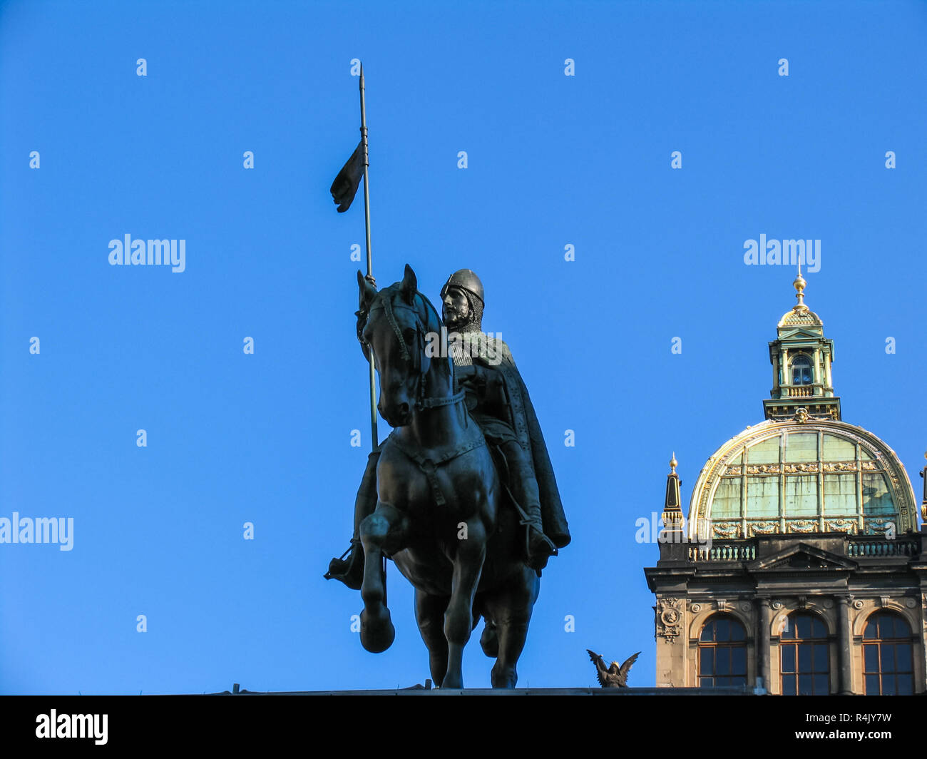 Attractions of city Prague. Statues and monuments. Historical Buildings ...