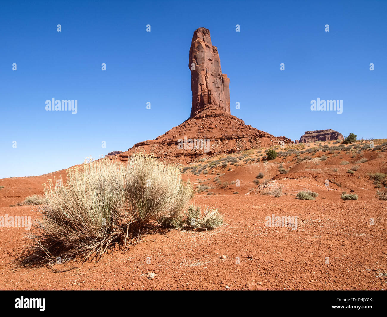 Landscape of the ancient rocks. Monument Valley, Arizona Stock Photo ...