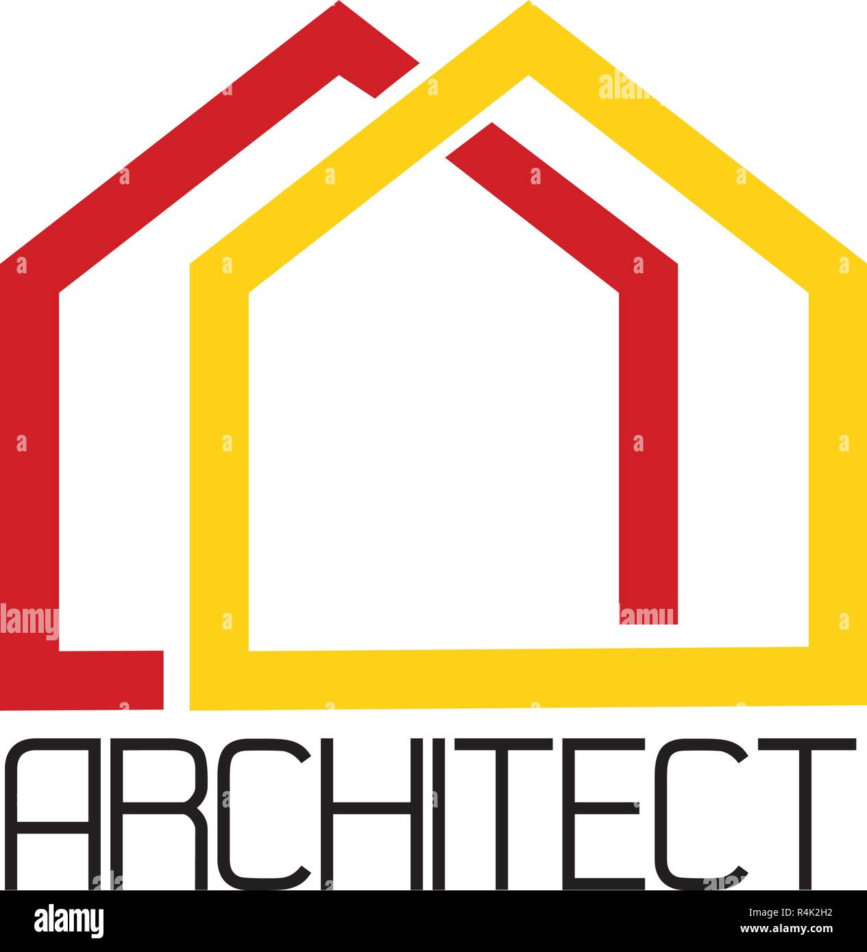 Abstract architect icon Stock Vector Image & Art - Alamy