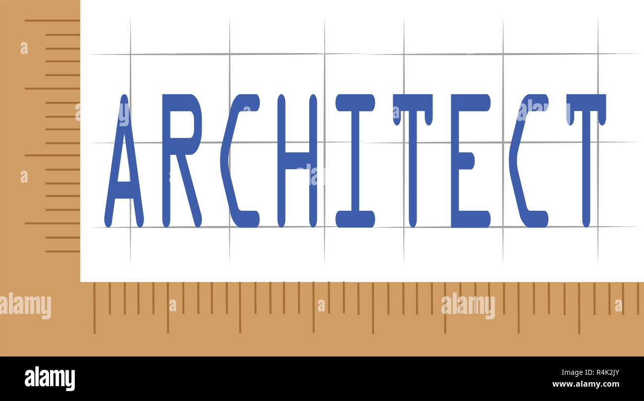 Architect sign Stock Vector Images - Alamy