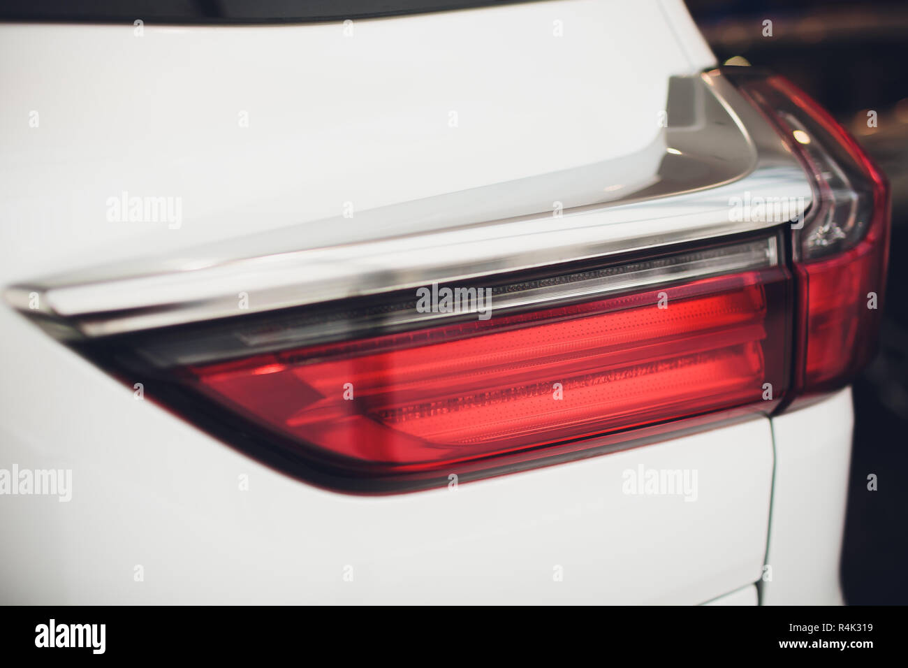 rear car auto in details backlight tail light lamp Stock Photo - Alamy