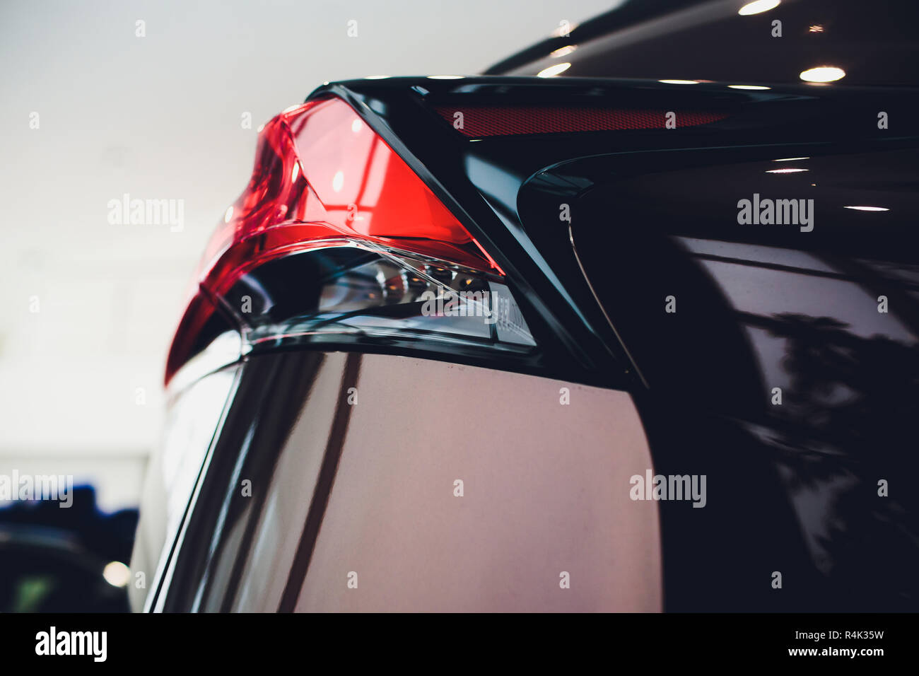 rear car auto in details backlight tail light lamp Stock Photo - Alamy