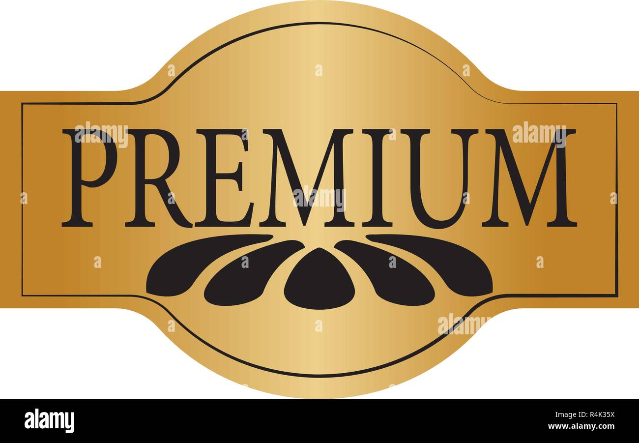 Abstract premium label Stock Vector Image & Art - Alamy