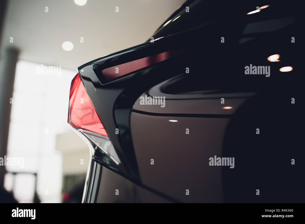 rear car auto in details backlight tail light lamp Stock Photo - Alamy