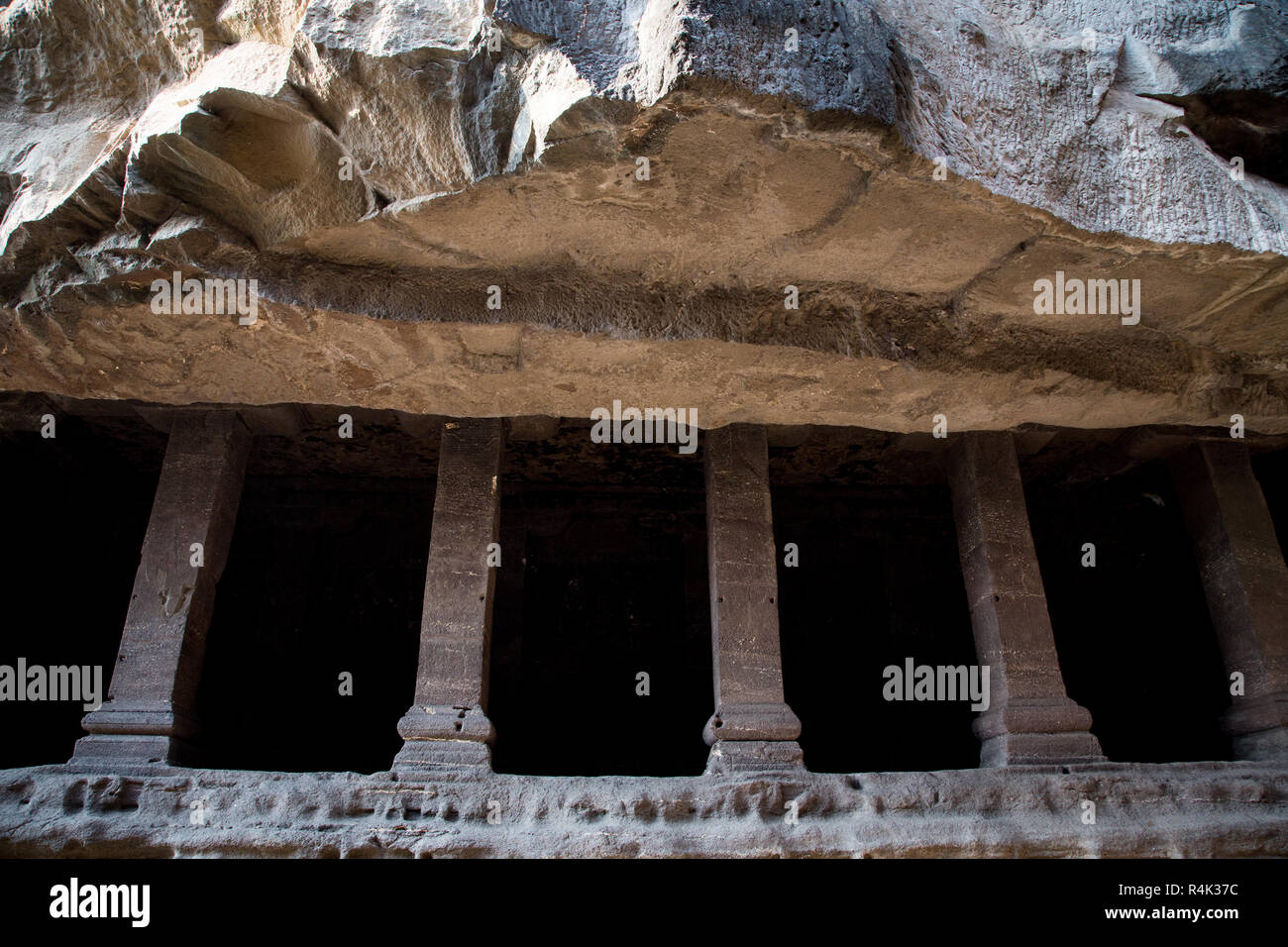 Ellora caves rock-cut monastery-temple cave complexes UNESCO World ...