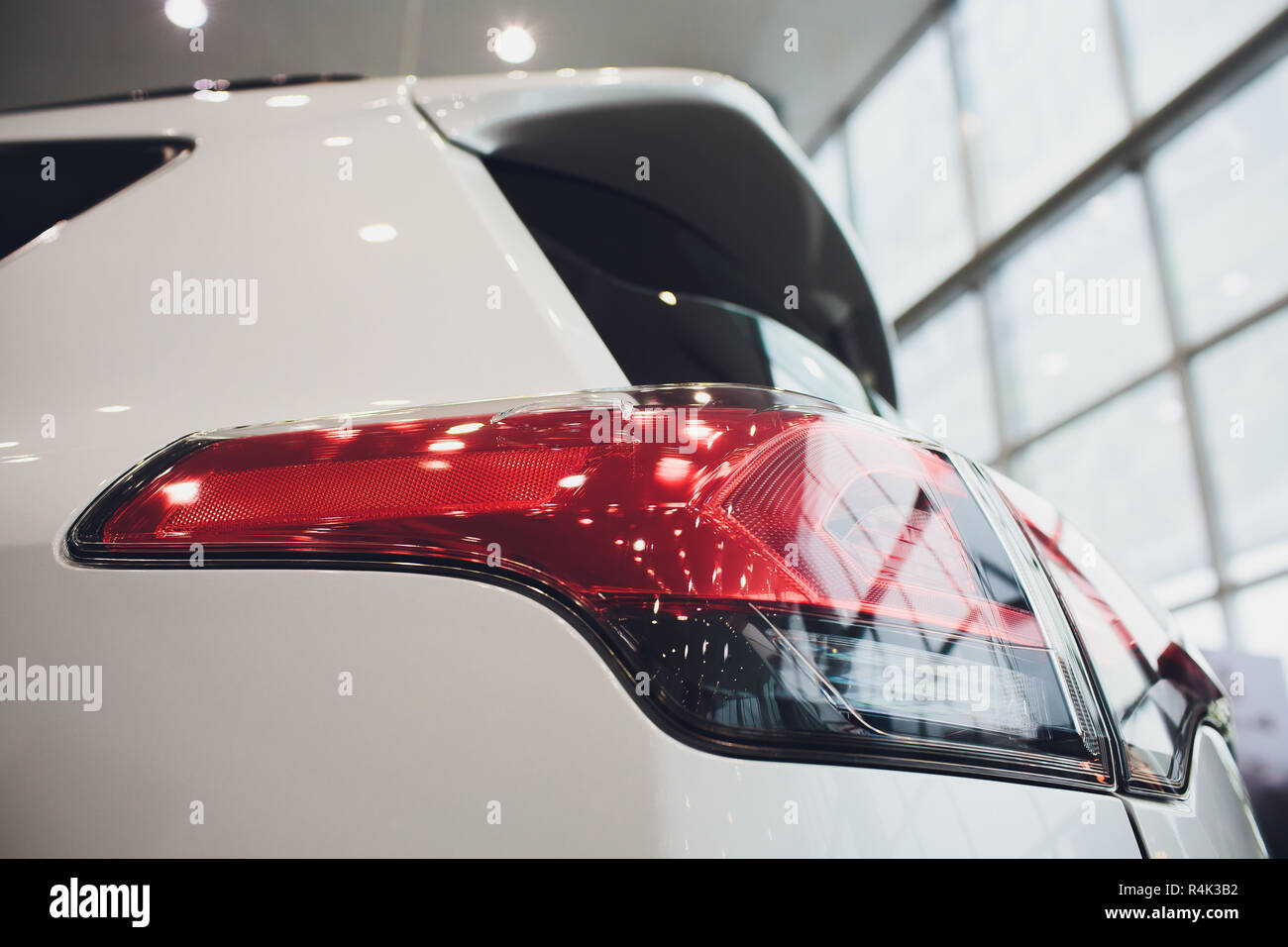 rear car auto in details backlight tail light lamp Stock Photo - Alamy