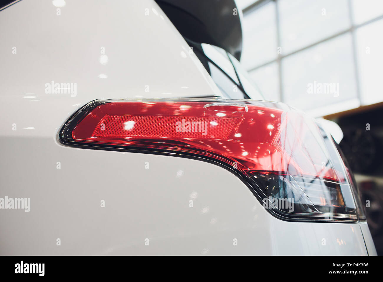 rear car auto in details backlight tail light lamp Stock Photo - Alamy