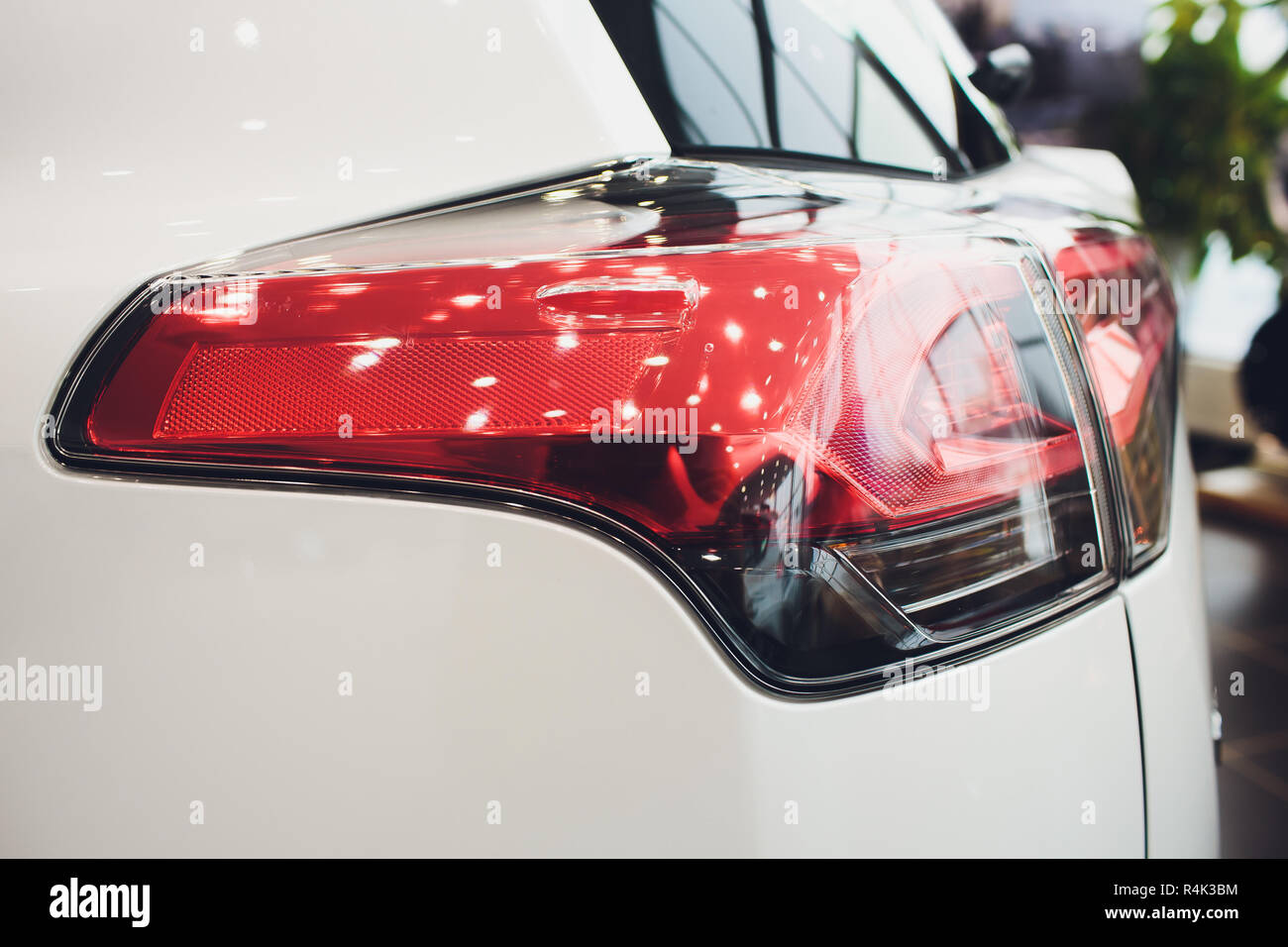 rear car auto in details backlight tail light lamp Stock Photo - Alamy