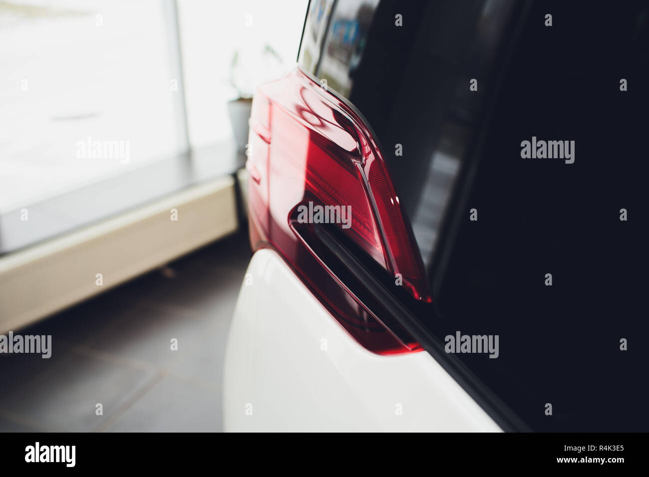 rear car auto in details backlight tail light lamp Stock Photo - Alamy