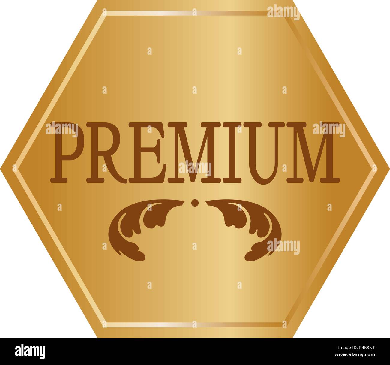 Abstract premium label Stock Vector Image & Art - Alamy