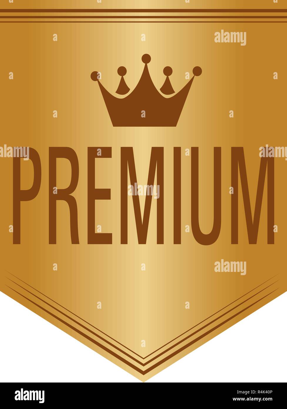 Abstract premium label Stock Vector Image & Art - Alamy