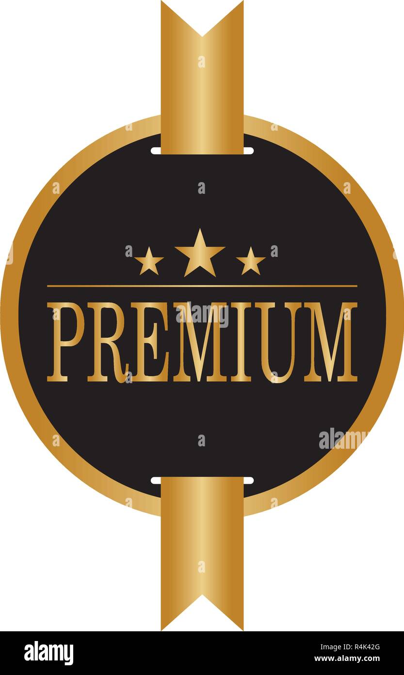 Abstract premium label Stock Vector Image & Art - Alamy