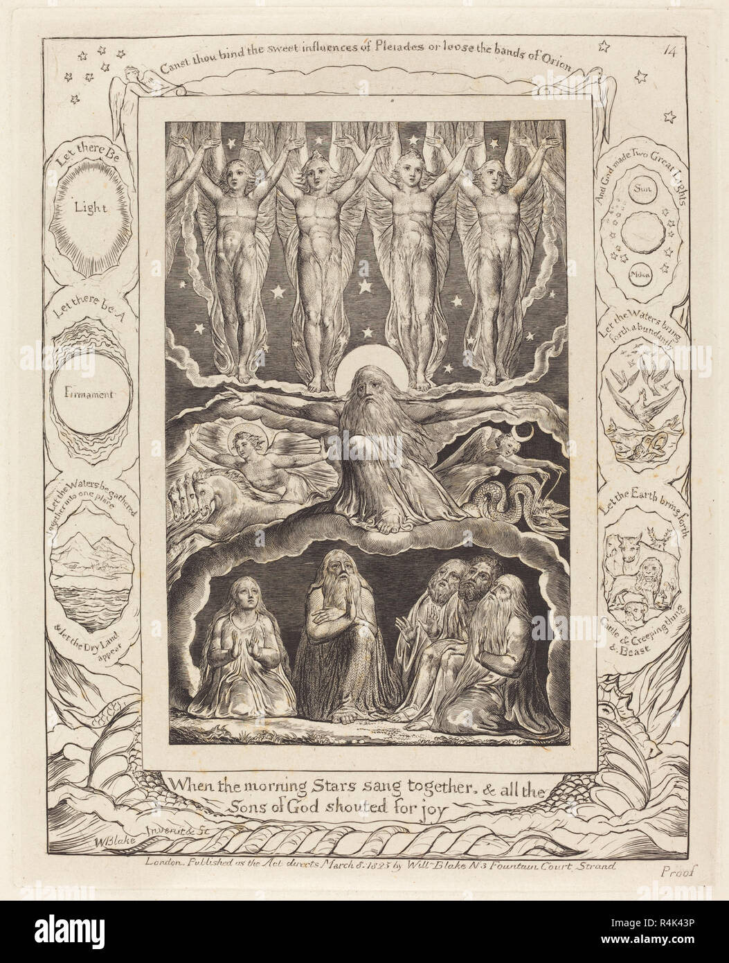 The Creation. Dated: 1825. Medium: engraving on India paper. Museum ...