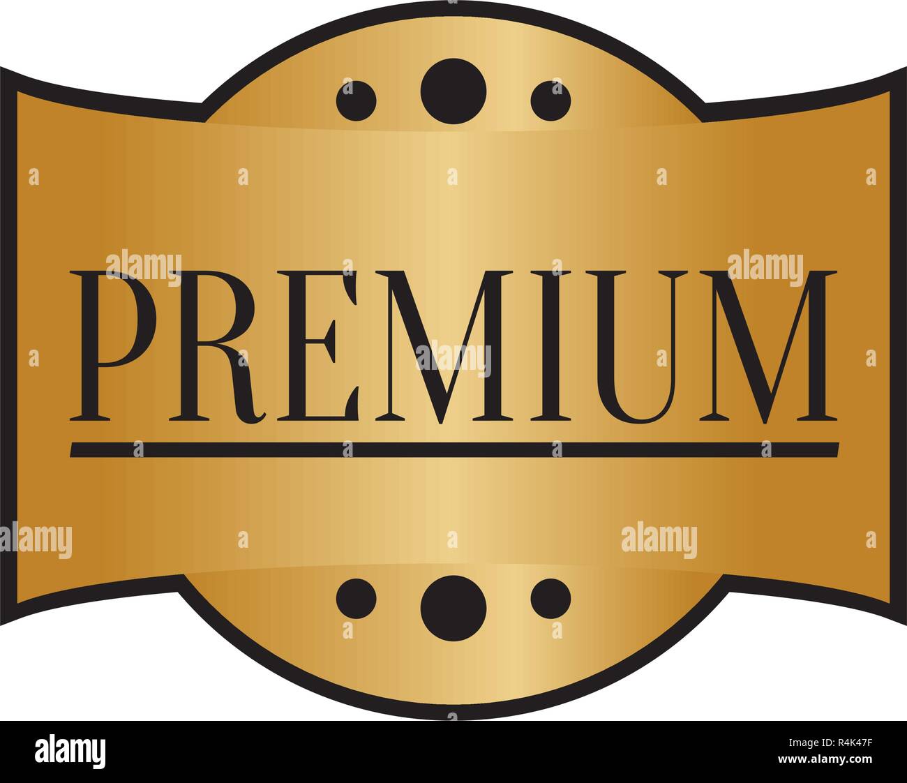 Abstract premium label Stock Vector Image & Art - Alamy