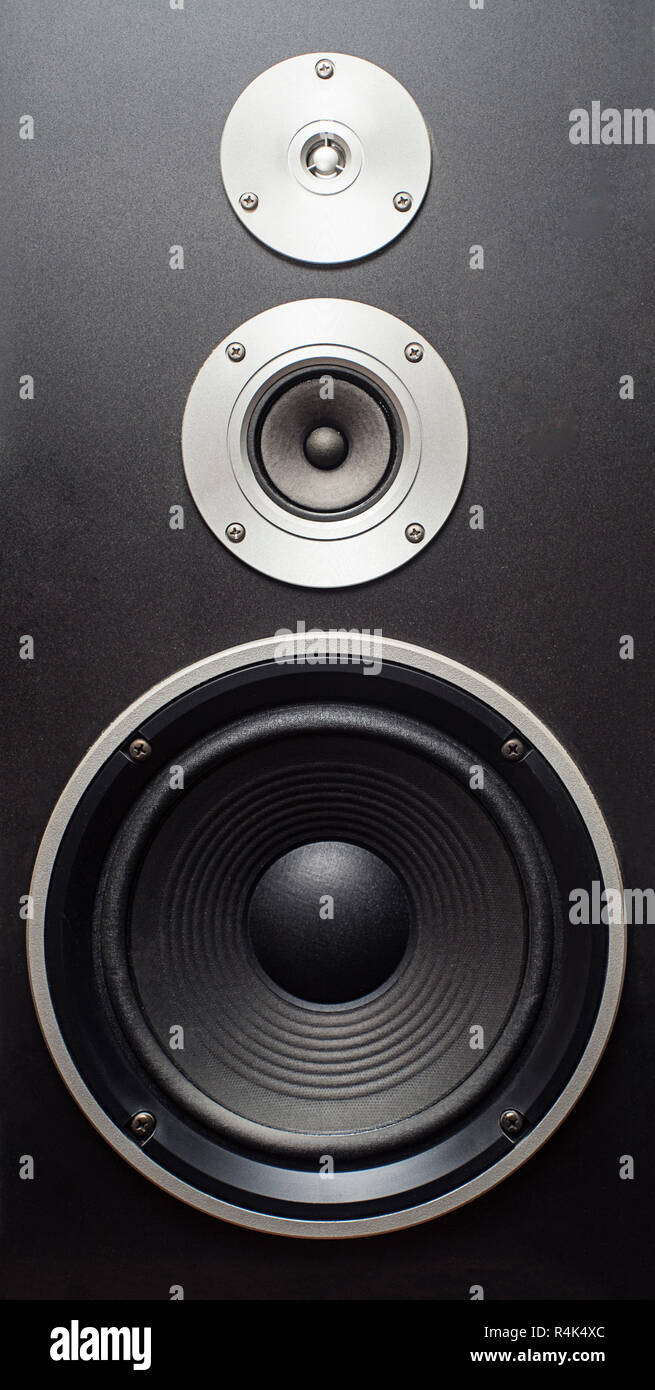 Black loudspeaker loud music sound illustration hi-res stock ...