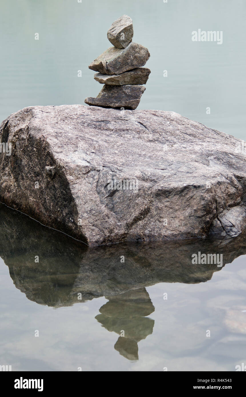 Pieces of stacked rocks Stock Photo - Alamy