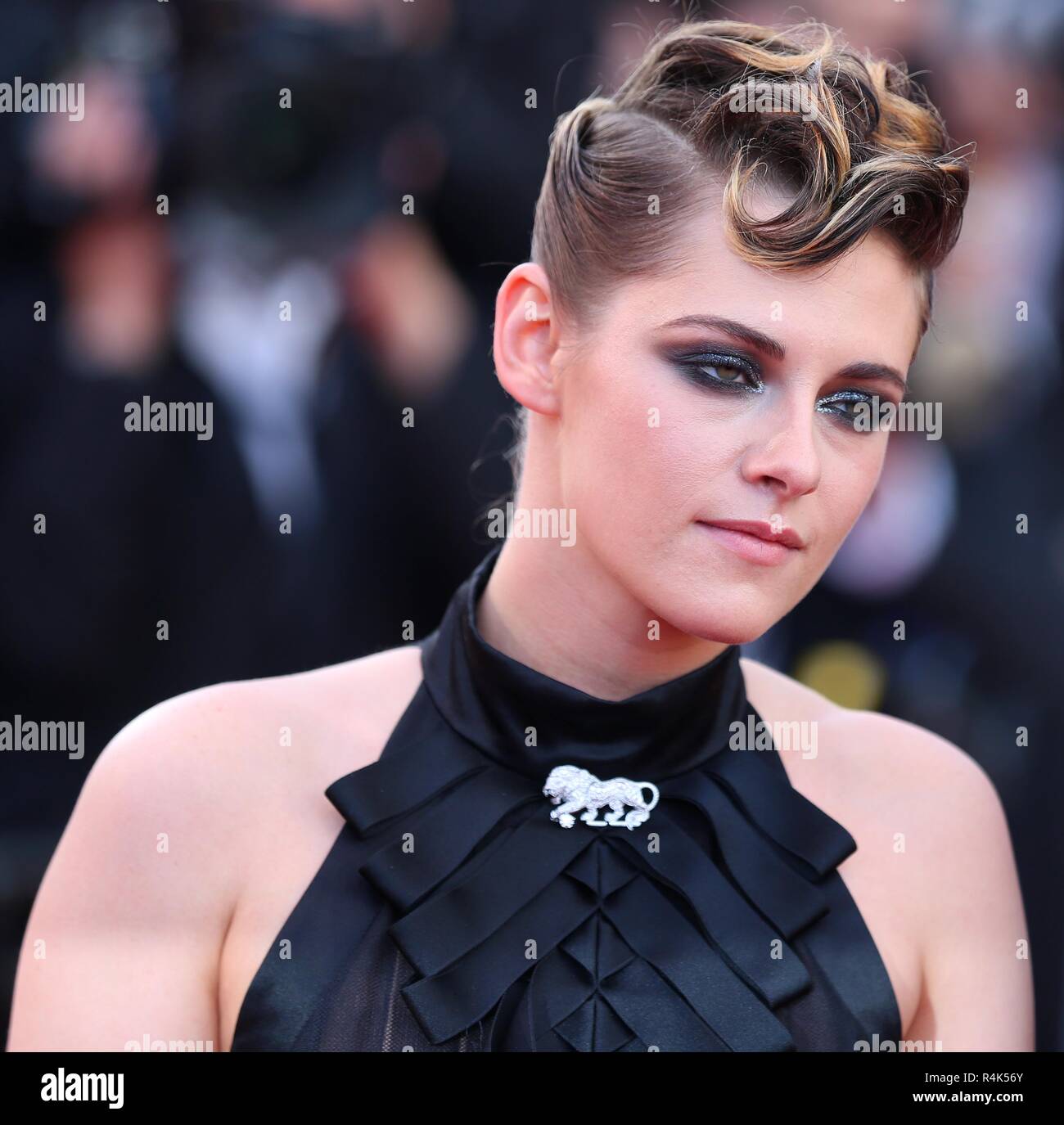 Cannes France May 08 2018 Kristen Stewart Walks The Red Carpet