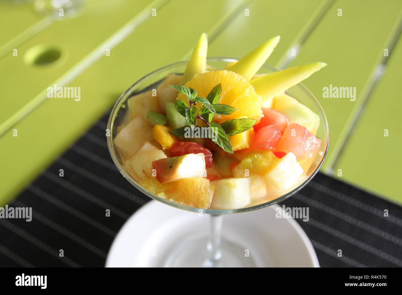 Restaurant menu. Dishes which give at restaurants. Salads, second ...