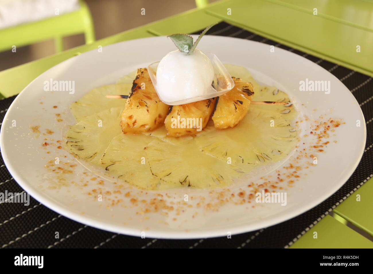 Restaurant menu. Dishes which give at restaurants. Salads, second ...