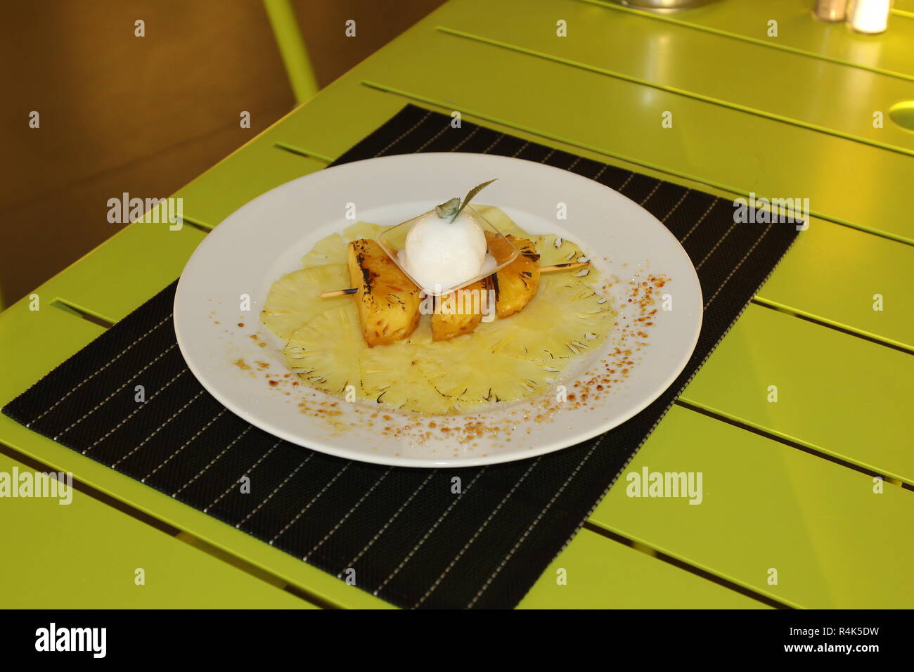 Restaurant menu. Dishes which give at restaurants. Salads, second ...