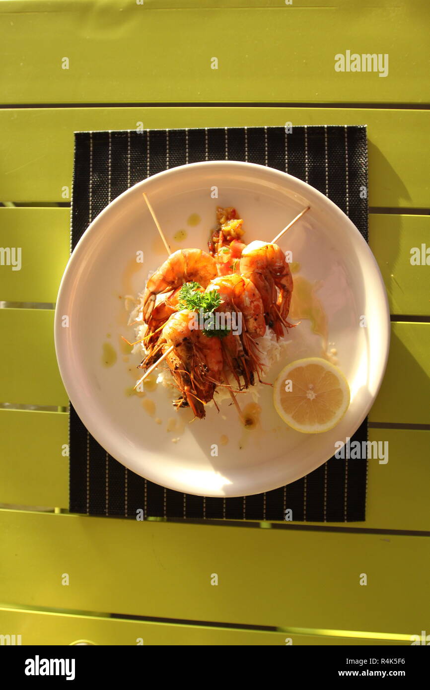 Restaurant menu. Dishes which give at restaurants. Salads, second ...