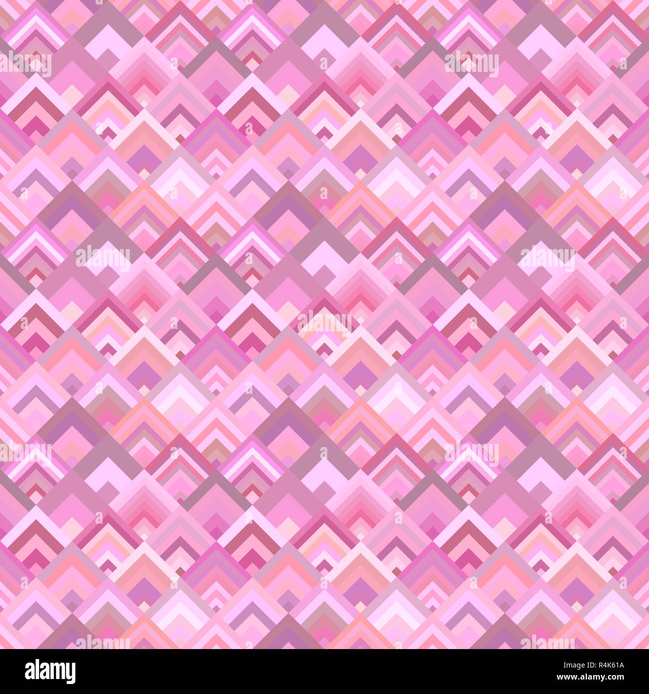 Pink geometrical diagonal shape mosaic pattern background - vector wall graphic Stock Vector ...