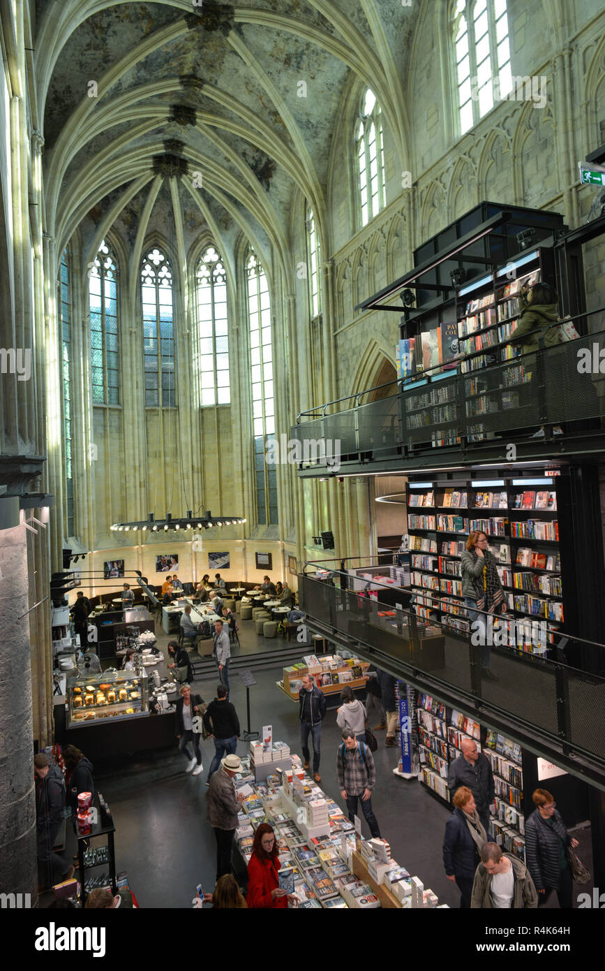Bookstore, Dominicanenkerk, Maastricht, the Netherlands, Buchhandlung ...