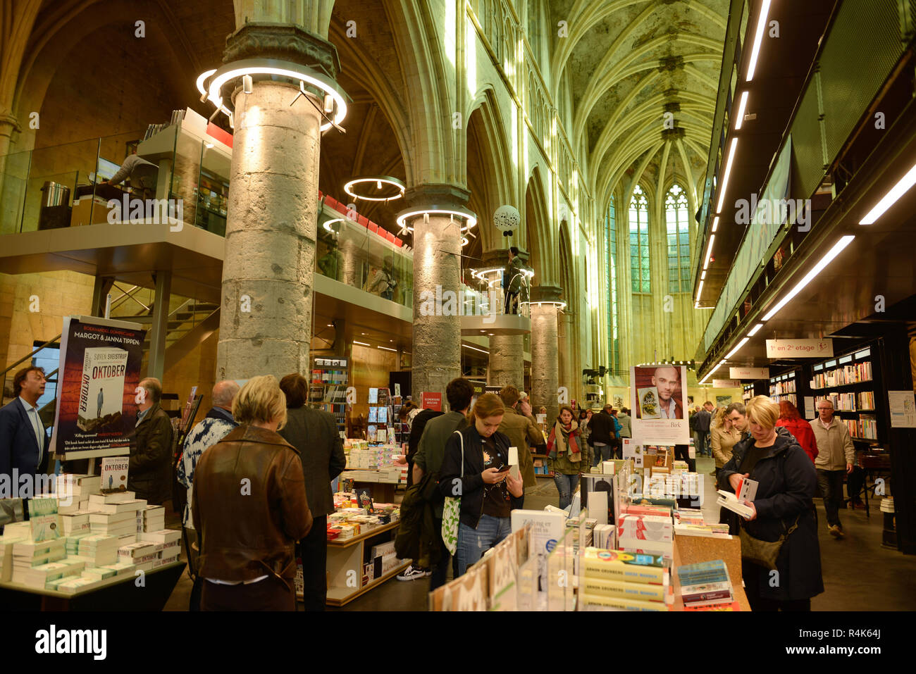 Bookstore, Dominicanenkerk, Maastricht, the Netherlands, Buchhandlung ...