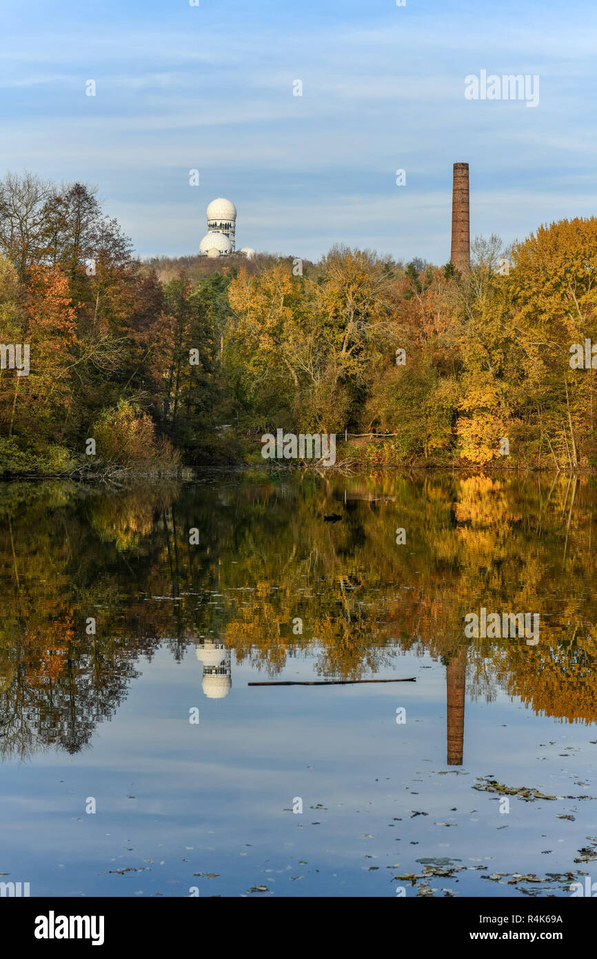 Devil's lake, Grunewald, Berlin, Germany, Teufelssee, Deutschland Stock ...