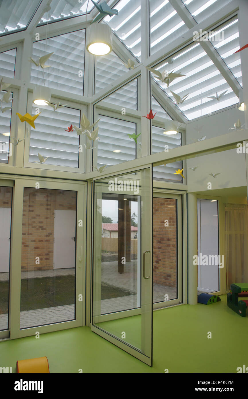 glass door and birds Stock Photo - Alamy