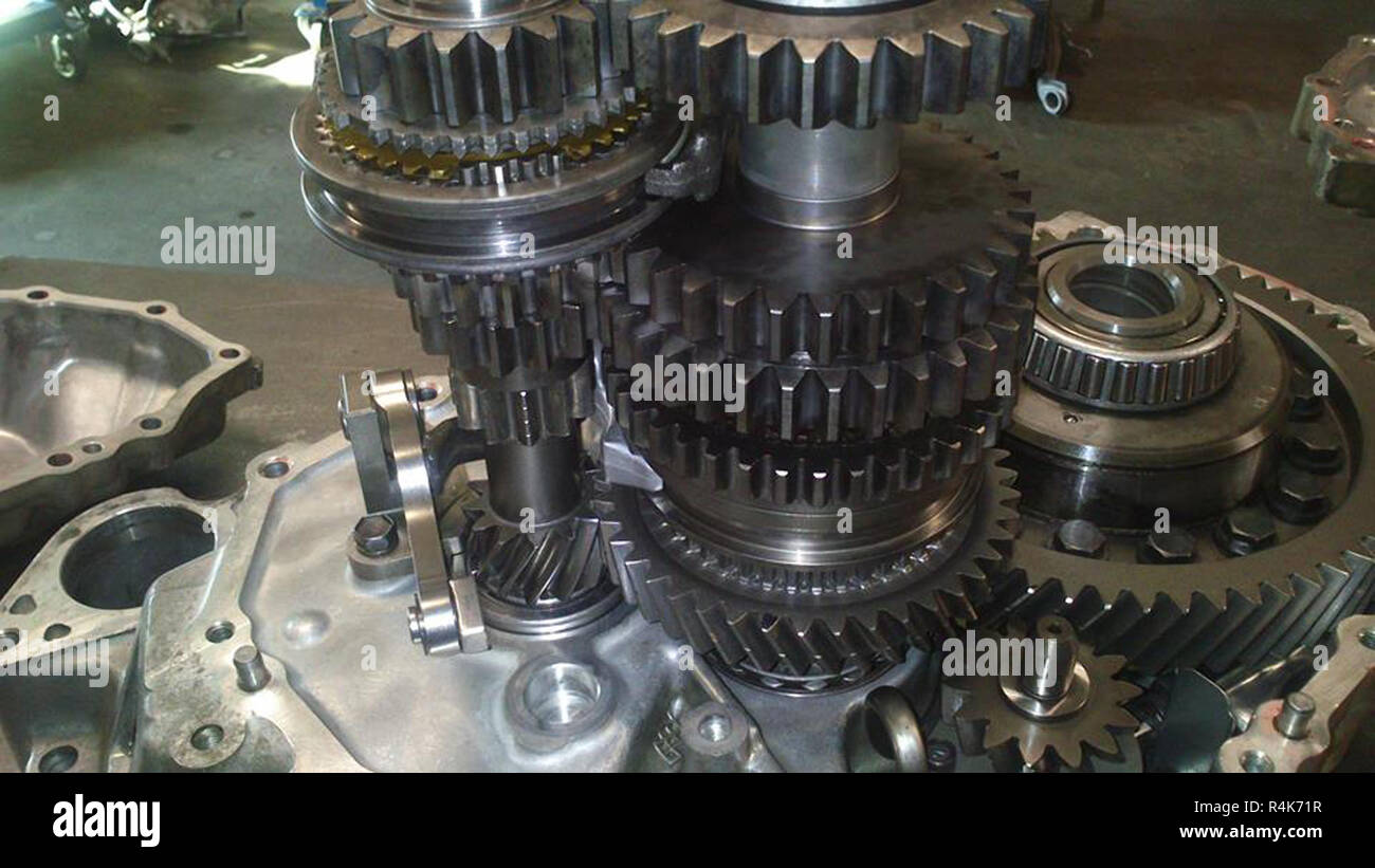 Helical gears hi-res stock photography and images - Alamy
