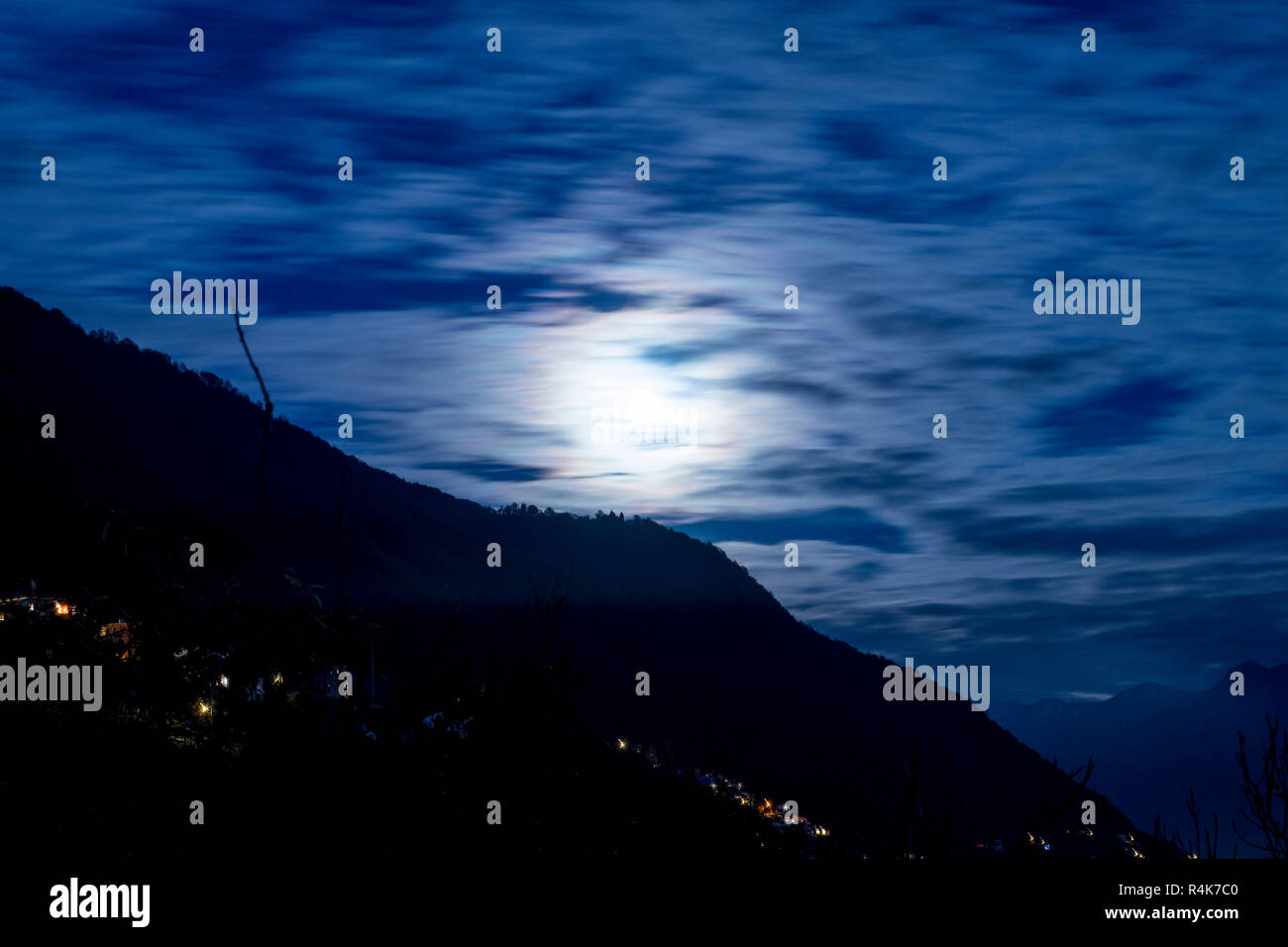 Switzerland, Canton Ticino, Tenero, landscape Stock Photo - Alamy
