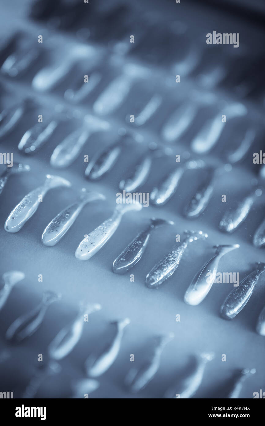Jelly fishing lures Stock Photo - Alamy