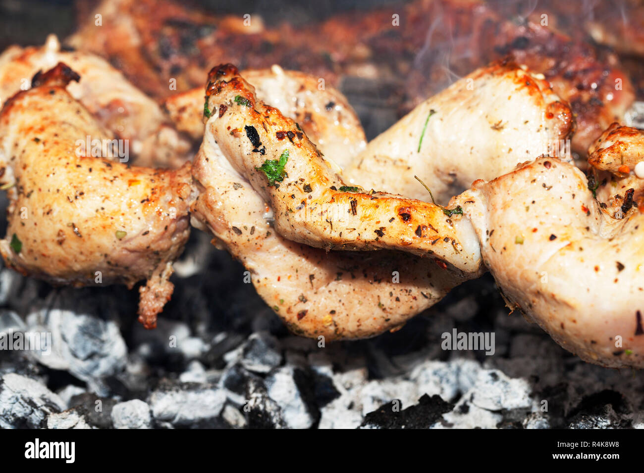 cooking meat Photo Stock Photo - Alamy