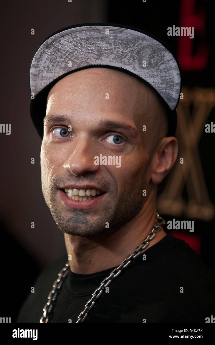 MOSCOW-19 FEBRUARY,2015: Hip hop music concert in Korston night club ...
