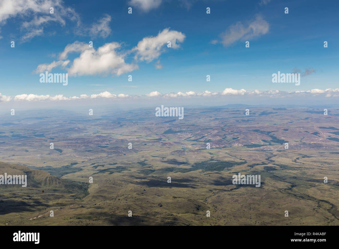 Beautiful landscape characteristic for the Gran Sabana - Venezuela ...