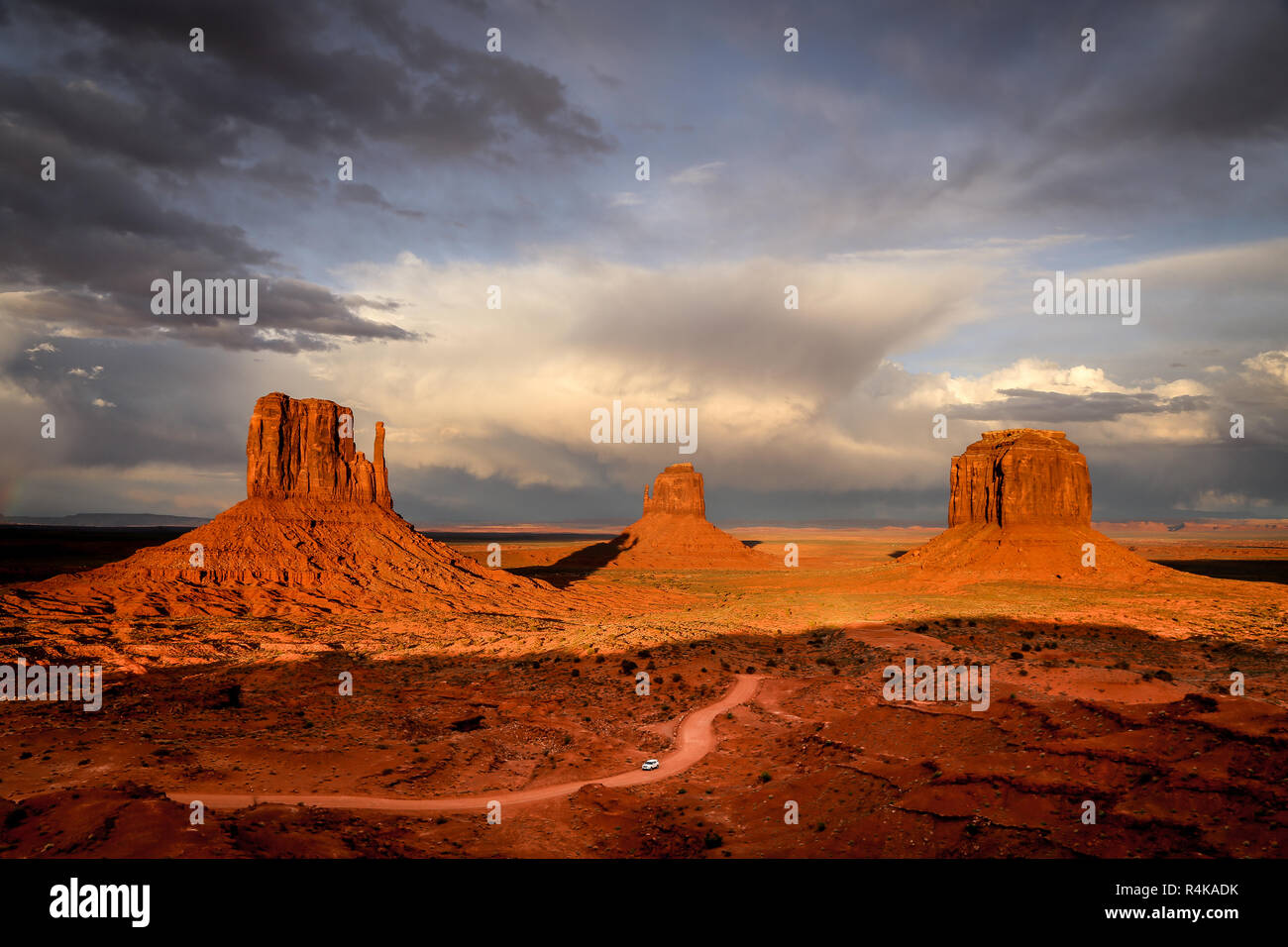 Sunset In The Utah Desert
