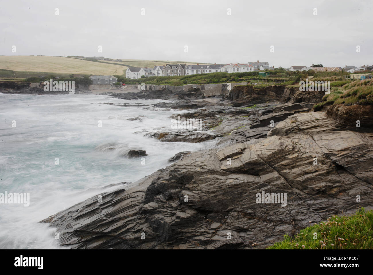 Watercolor effect trevone hi-res stock photography and images - Alamy